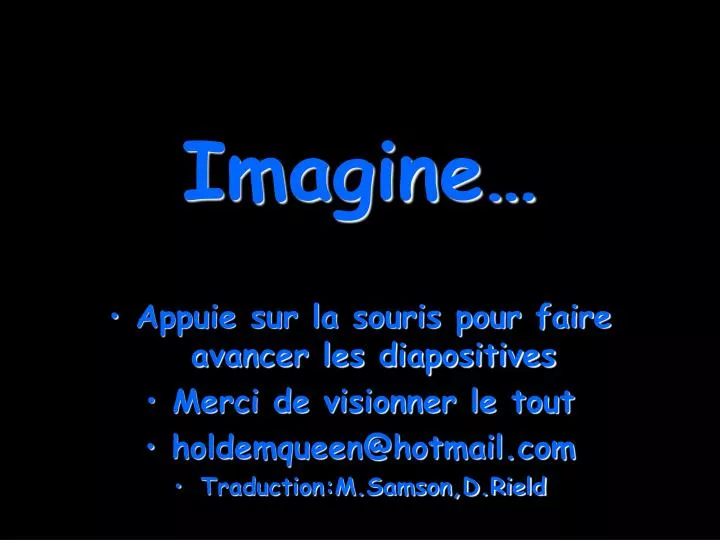 PPT - Imagine… PowerPoint Presentation, free download - ID:915295