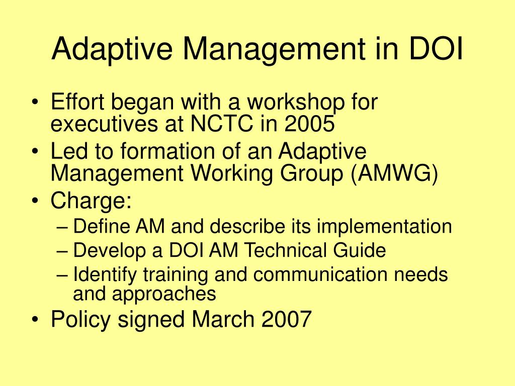 PPT - Strategic Habitat Conservation The Right Stuff in the Right ...