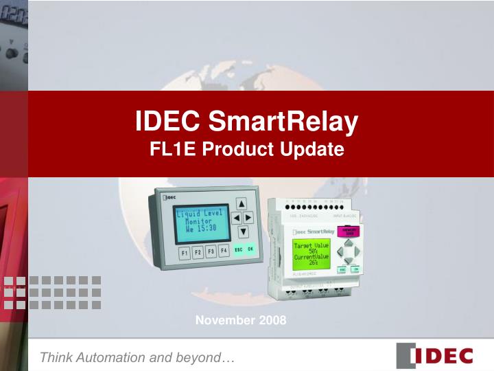 PPT - IDEC SmartRelay FL1E Product Update PowerPoint Presentation, free ...