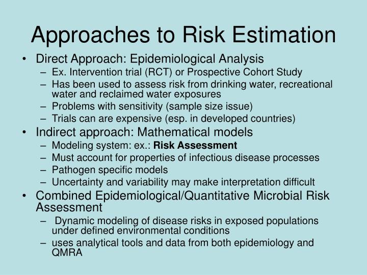 PPT - Risk Assessment -1 Quantitative Microbial Risk Assessment ...