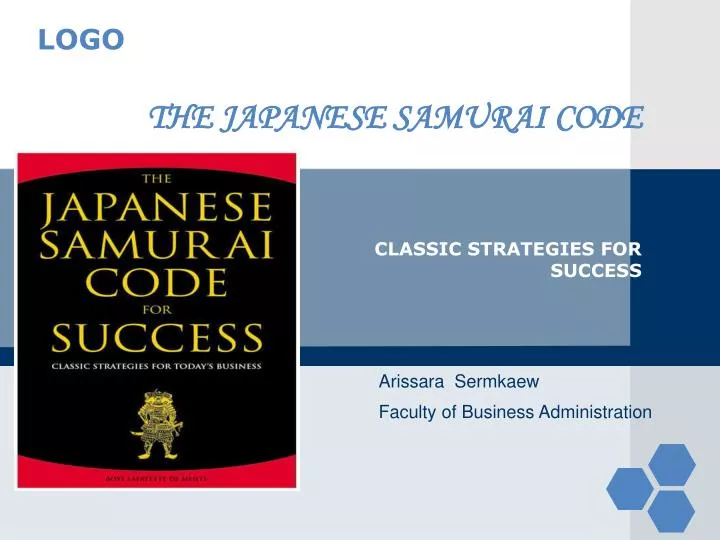 PPT - THE JAPANESE SAMURAI CODE PowerPoint Presentation, free download ...