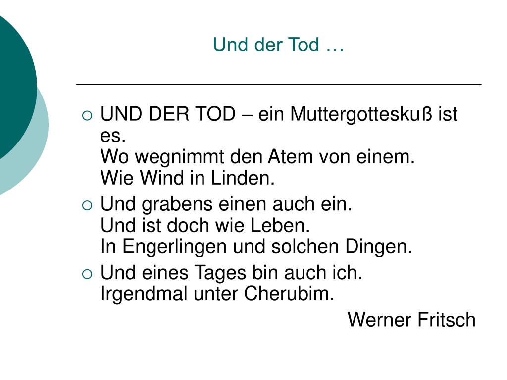 PPT - Spiritualität in der Sterbebegleitung PowerPoint Presentation ...