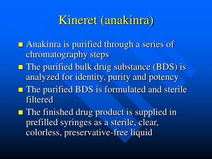 Anakinra Drug
