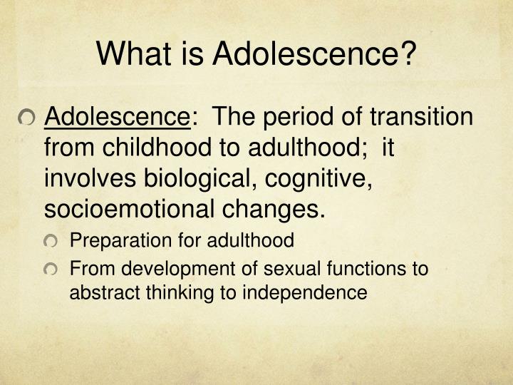 PPT - Adolescent Psychology PowerPoint Presentation - ID:918909
