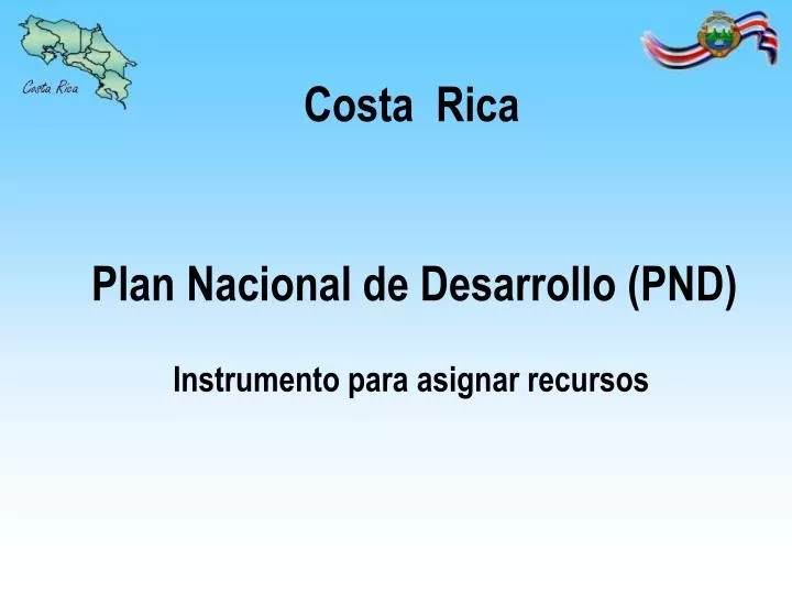 PPT - Plan Nacional de Desarrollo (PND) PowerPoint Presentation, free ...