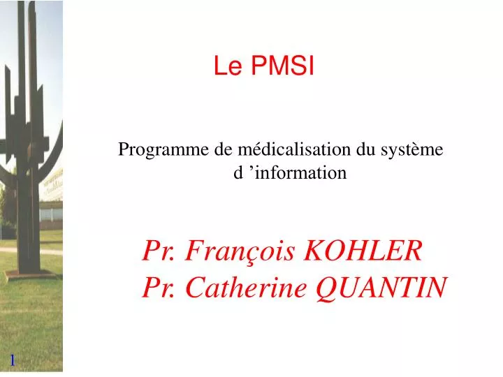 PPT - Le PMSI PowerPoint Presentation, free download - ID:920377