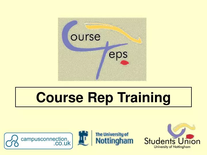 PPT - Course Rep Training PowerPoint Presentation, free download - ID:92082