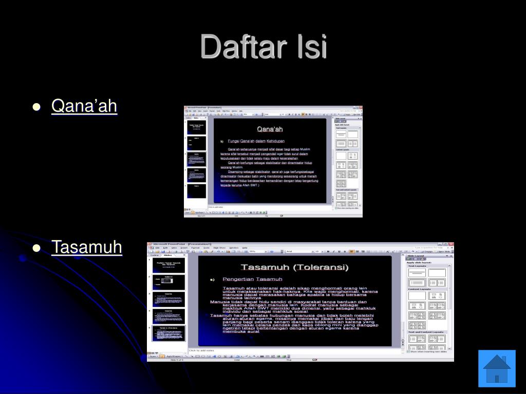 PPT - Perilaku Terpuji: Qana’ah dan Tasamuh PowerPoint Presentation ...