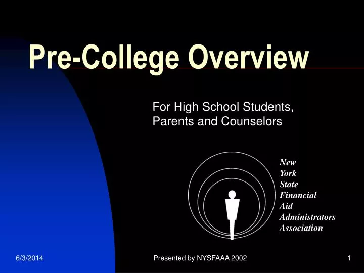 PPT - Pre-College Overview PowerPoint Presentation, free download - ID ...