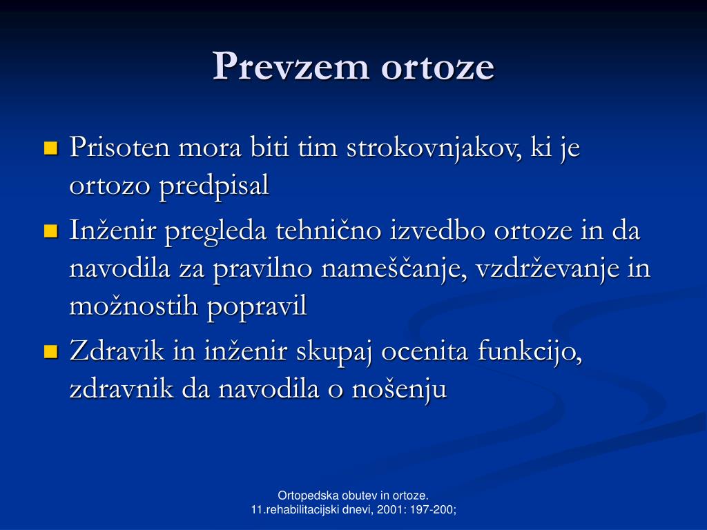 PPT - PREVERJANJE FUNKCIONALNOSTI ORTOZ ZA SPODNJE UDE PowerPoint ...