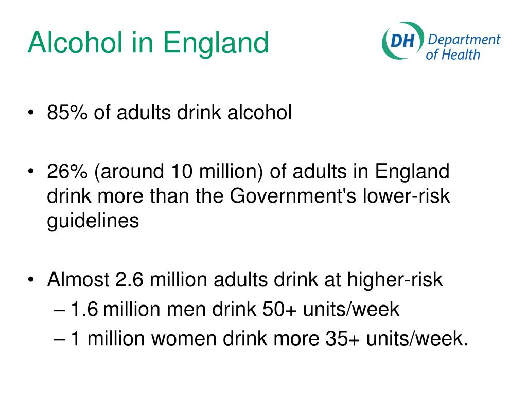 PPT - Alcohol and its impact on the health of the nation Don Lavoie ...