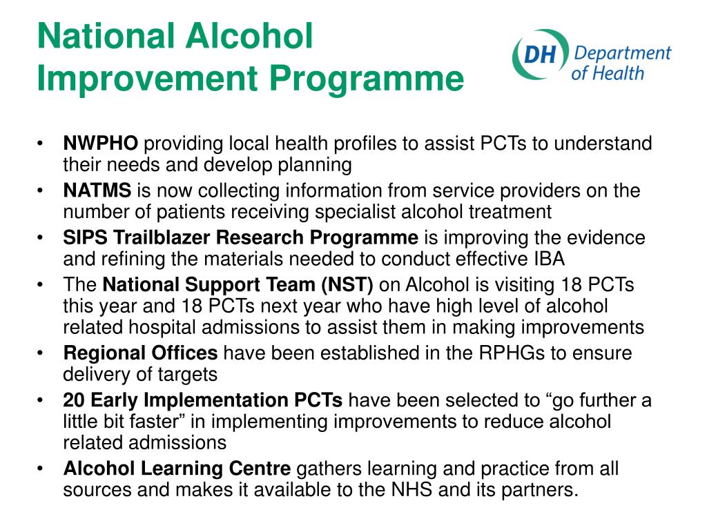 PPT - Alcohol and its impact on the health of the nation Don Lavoie ...