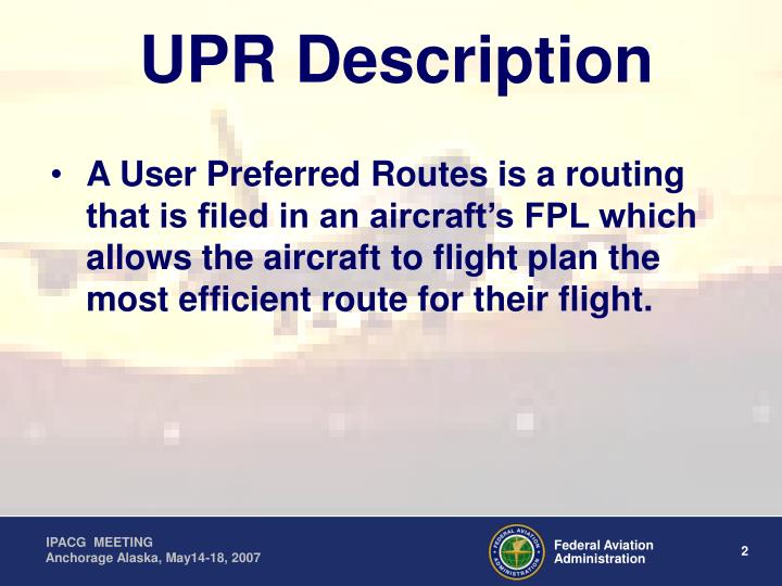 PPT - Oakland Air Route Traffic Control Center IPACG 26 Meeting User ...