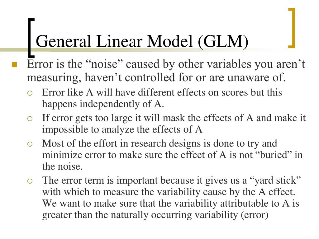 PPT - Basic Analysis of Variance and the General Linear Model ... PPT - Basic Analysis of Variance and the General Linear Model ...