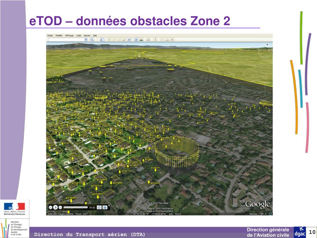 PPT - Données numériques de terrain et d’obstacles Projet eTOD ...