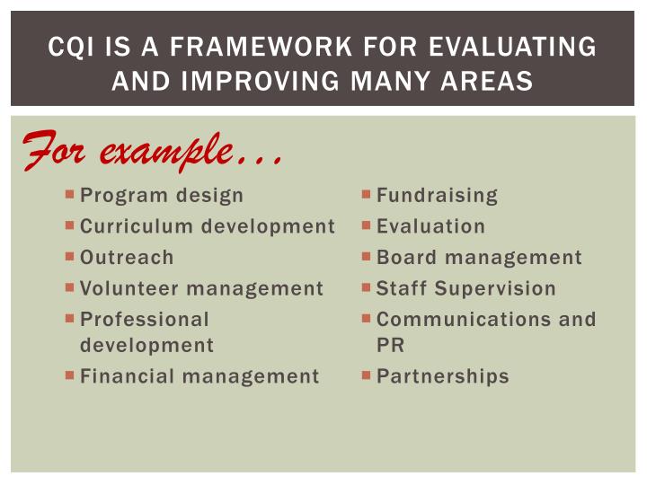 PPT - The continuous Quality Improvement model PowerPoint Presentation ...