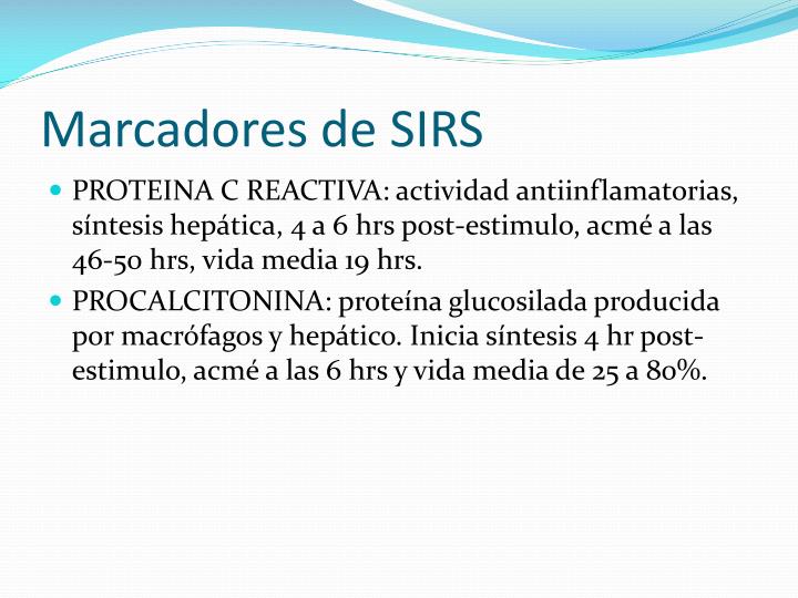 PPT - SINDROME DE RESPUESTA INFLAMATORIA SISTEMICA Y SEPSIS PowerPoint ...