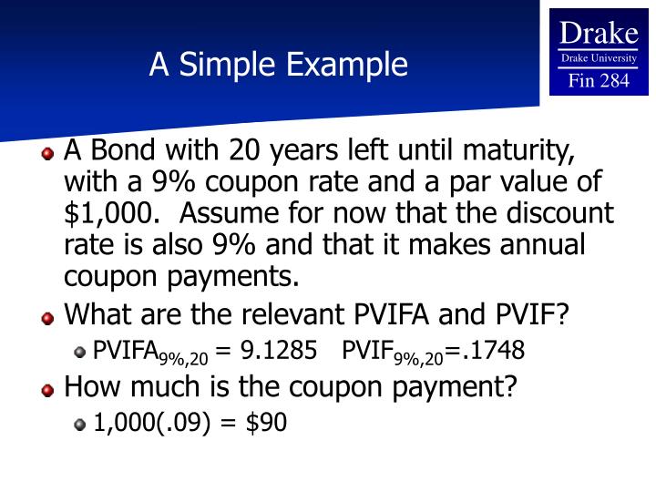 PPT - Bond Mathematics PowerPoint Presentation - ID:929314