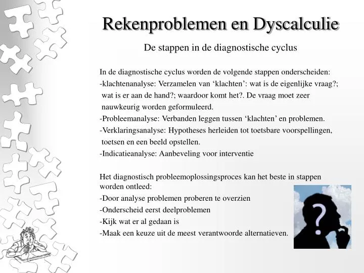 PPT - Rekenproblemen en Dyscalculie PowerPoint Presentation, free ...