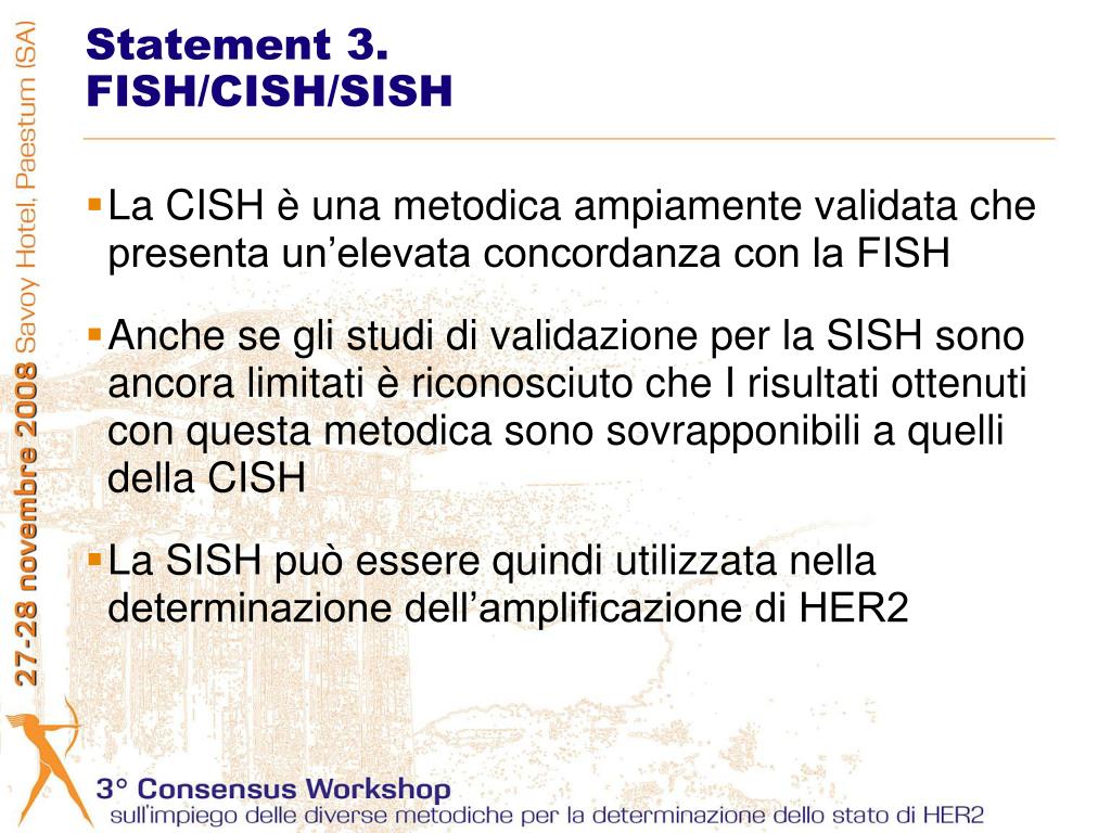 PPT - 09.00-10.00 Gruppo 1: FISH, CISH, SISH - aggiornamenti sulle ...