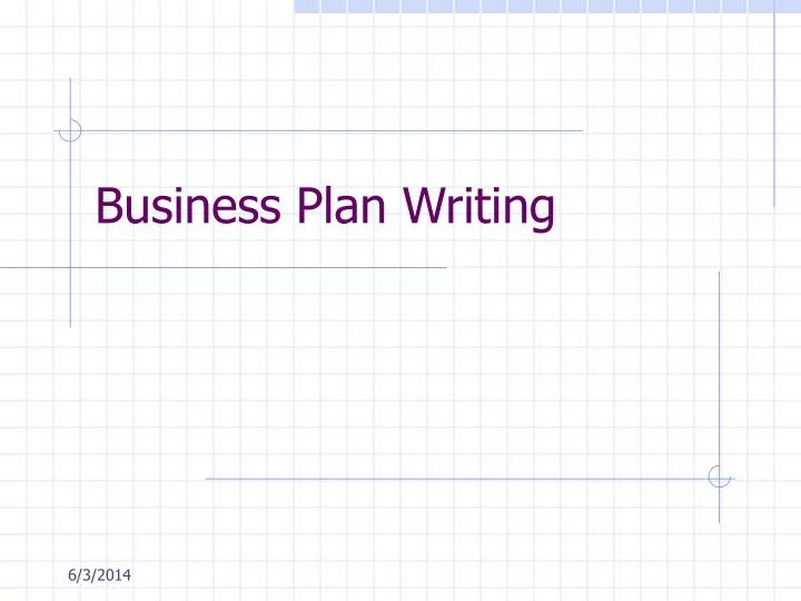 PPT - Business Plan Writing PowerPoint Presentation, free download - ID ...
