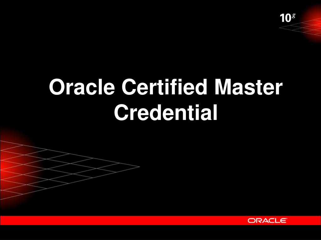 Ppt James Diianni Director Oracle Certification Program Oracle