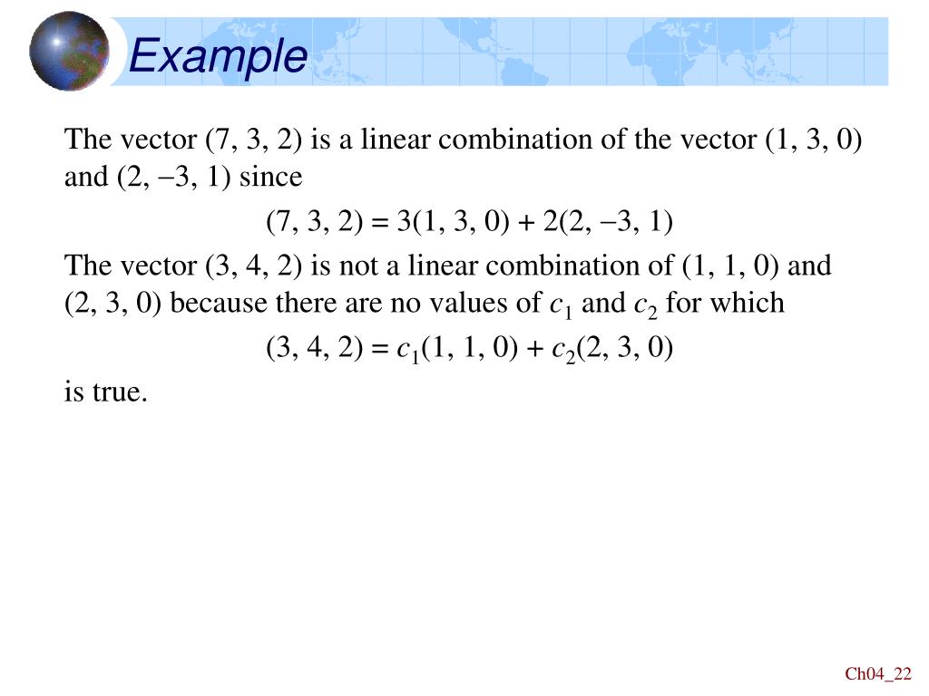 PPT - Chapter 4 General Vector Spaces PowerPoint Presentation, free ... PPT - Chapter 4 General Vector Spaces PowerPoint Presentation, free ...
