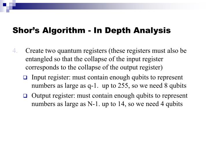 PPT - Shor’s Algorithm PowerPoint Presentation - ID:931900