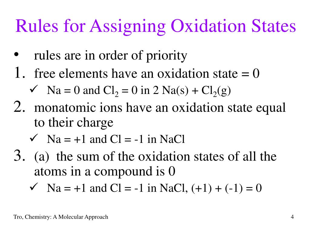 Oxidation State
