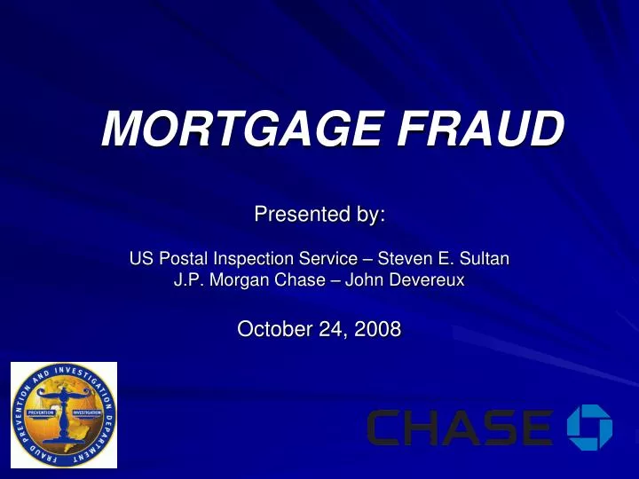 PPT - MORTGAGE FRAUD PowerPoint Presentation, free download - ID:934623