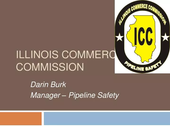 PPT - Illinois Commerce Commission PowerPoint Presentation, free ...