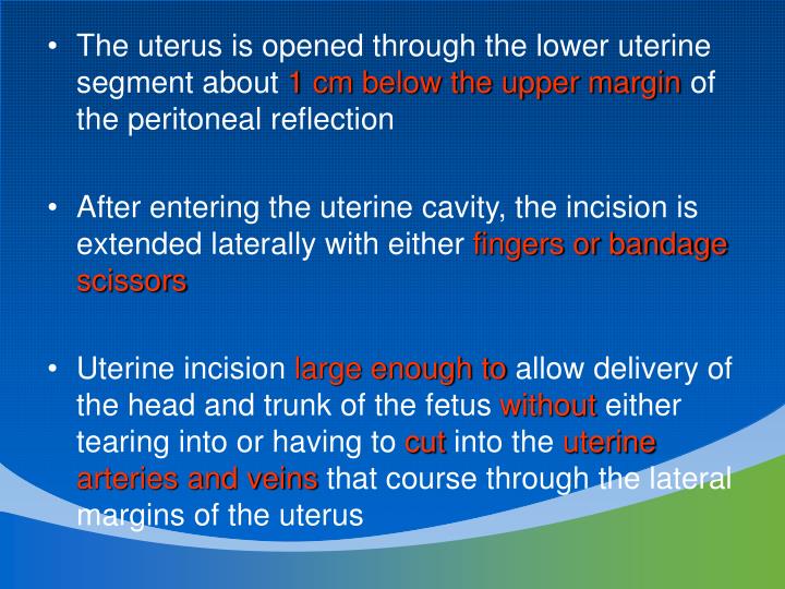 PPT - Cesarean Delivery and Peripartum Hysterectomy PowerPoint ...