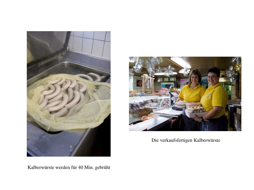 PPT - Wie die Glarner Kalberwurst auf den Teller kommt… Metzgerei ...