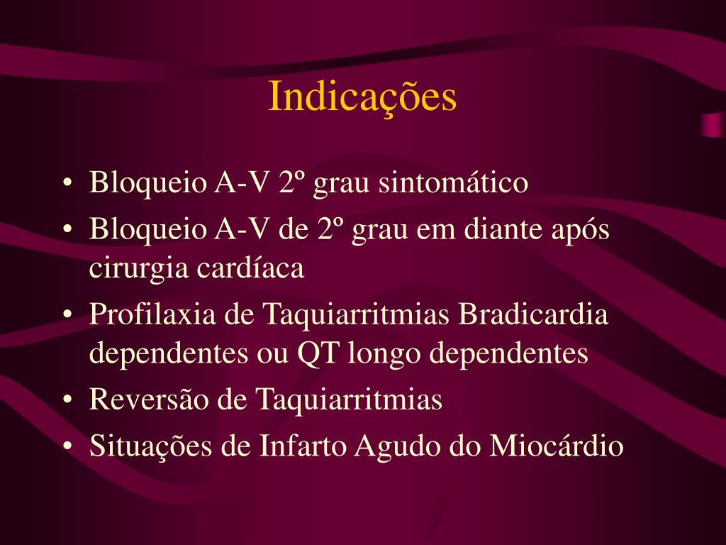 PPT - Marcapasso Provisório e Noções Básicas de Marcapasso Definitivo ...
