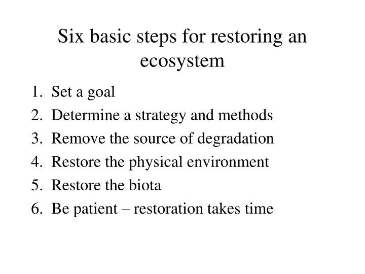 PPT - Ecosystem Management PowerPoint Presentation - ID:94067