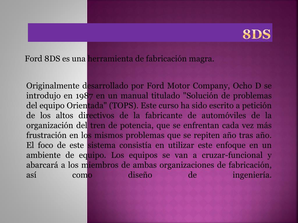 PPT - 8DS PowerPoint Presentation, free download - ID:941186