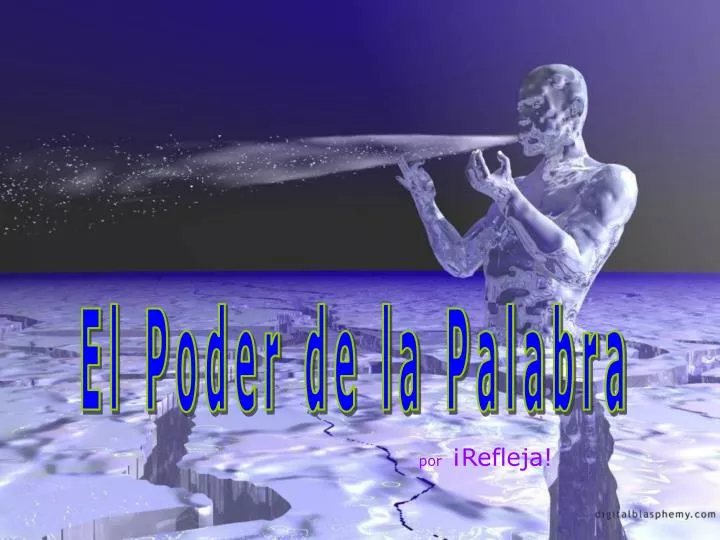 PPT - El Poder de la Palabra PowerPoint Presentation, free download ...