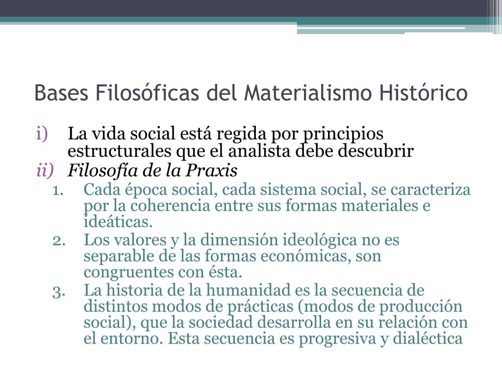 PPT - Conceptos fundamentales del Materialismo Histórico PowerPoint ... PPT - Conceptos fundamentales del Materialismo Histórico PowerPoint ...