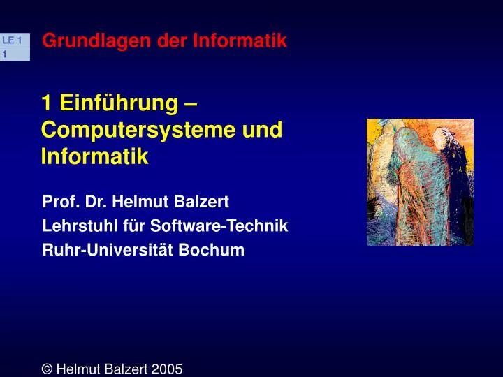 PPT - Grundlagen der Informatik PowerPoint Presentation, free download ...