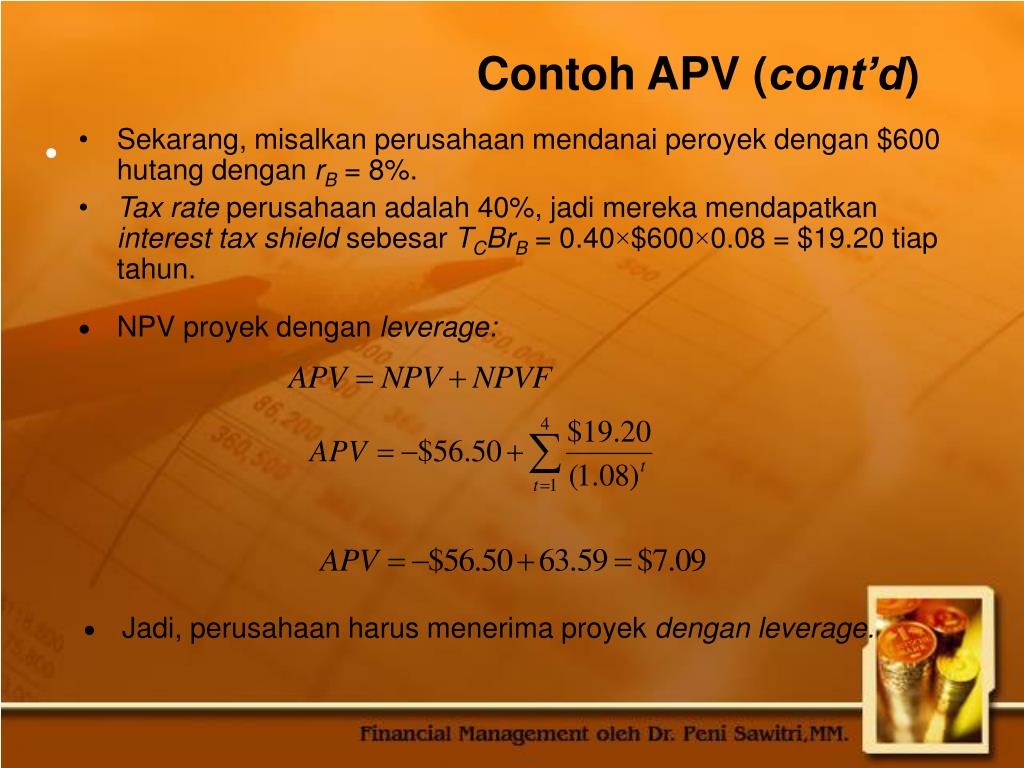 PPT - Materi ke 5 Financial Management Bagian II Kelas : AP 1 ...