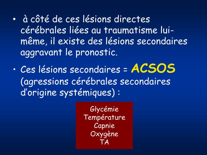 PPT - TRAUMATISME CRANIEN PowerPoint Presentation - ID:946600