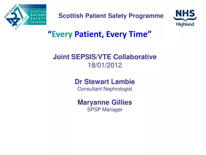 PPT - “ Every Patient, Every Time” PowerPoint Presentation, free ...
