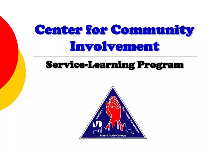 PPT - Center for Community Involvement PowerPoint Presentation, free ...