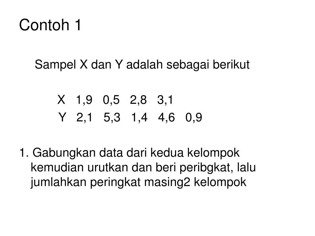 PPT - Uji Non Parametrik Dua Sampel Independen PowerPoint Presentation ... PPT - Uji Non Parametrik Dua Sampel Independen PowerPoint Presentation ...