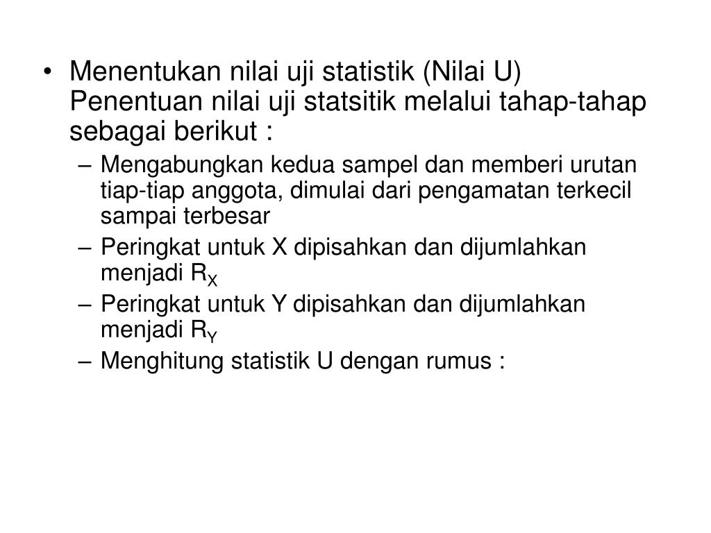 PPT - Uji Non Parametrik Dua Sampel Independen PowerPoint Presentation ... PPT - Uji Non Parametrik Dua Sampel Independen PowerPoint Presentation ...