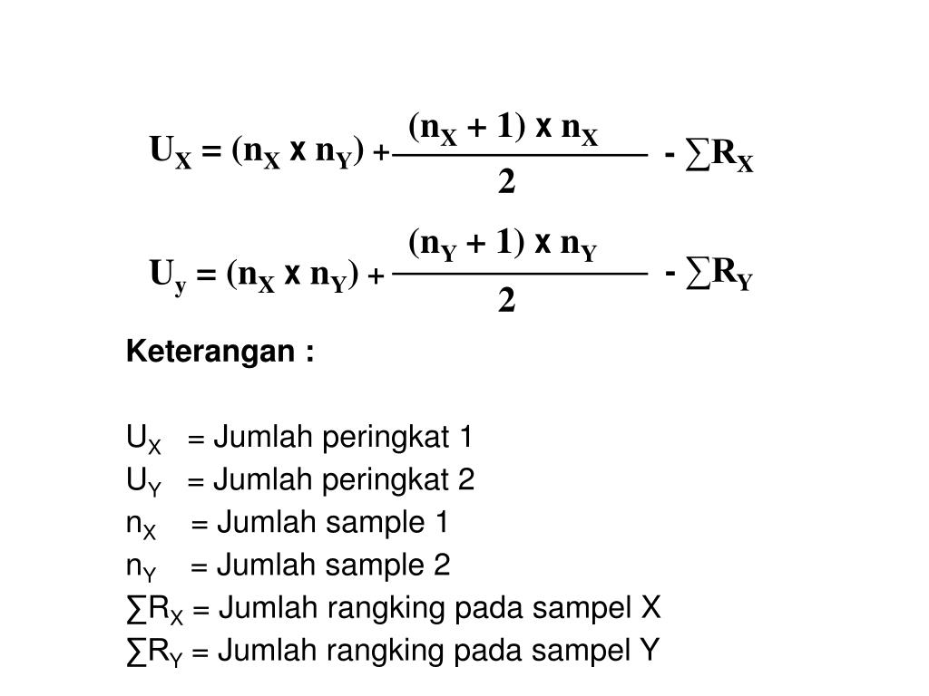 PPT - Uji Non Parametrik Dua Sampel Independen PowerPoint Presentation ... PPT - Uji Non Parametrik Dua Sampel Independen PowerPoint Presentation ...