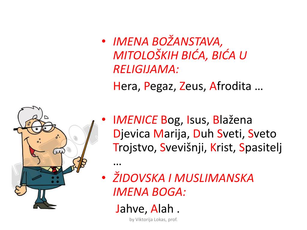 PPT - VELIKA I MALA POČETNA SLOVA PowerPoint Presentation, free ...