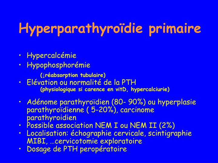 PPT - HYPERCALCEMIE PowerPoint Presentation - ID:954070