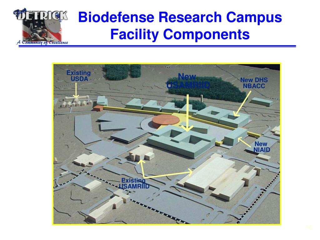 PPT - Fort Detrick Briefing Society of American Military Engineers ...