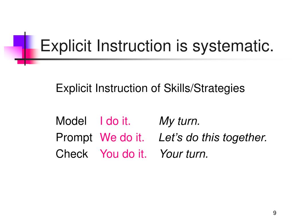 PPT - Explicit Instruction PowerPoint Presentation, free download - ID ... PPT - Explicit Instruction PowerPoint Presentation, free download - ID ...